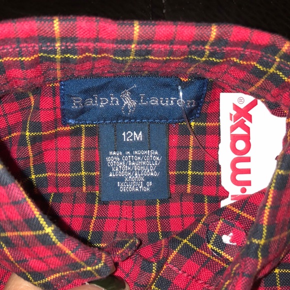 Ralph Lauren | Shirts & Tops | Ralph Lauren Plaid Button Down Boys Nwt | Poshmark